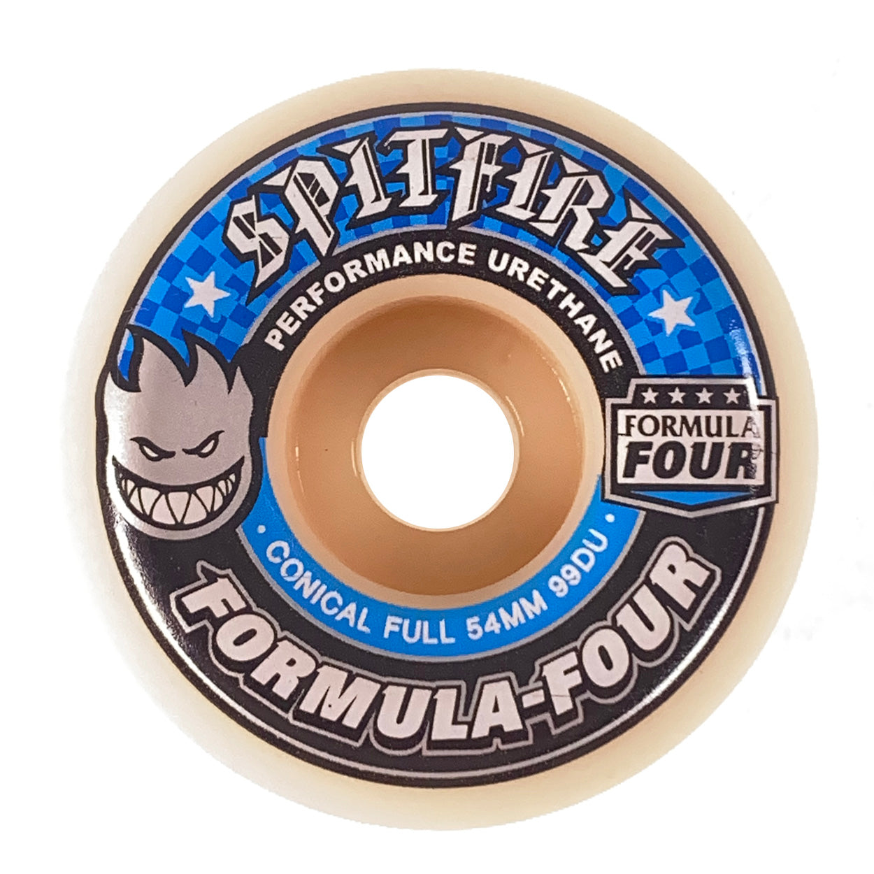 Spitfire - 54mm - 99DU Formula Four Wheels Conical Full - Natural ...